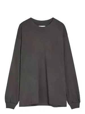SSSTEIN Oversized Long-sleeve Wool T-shirt
