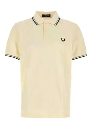 Fred Perry Twin Tipped Polo Shirt - Neutrals