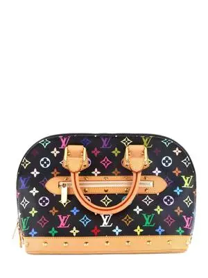 LOUIS VUITTON Louis Vuitton Monogram Multicolor PM Satchel Black