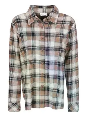 P.a.r.o.s.h Check Embellished Shirt - Brown