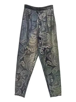 ROBERTO CAVALLI Roberto Cavalli Vintage 1980s Paisley-Print Trousers