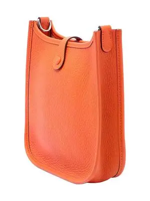 Hermès Clemence Evelyne I Amazone Crossbody Bag - Orange