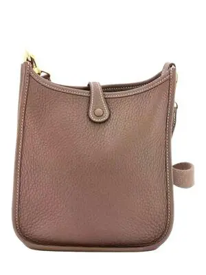 Hermès Hermès Evelyne Bag Gen III Clemence TPM Crossbody Bag Grey