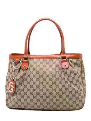 Gucci Gg Canvas Sukey Tote Bag - Neutrals
