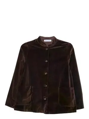 ROSSO 35 Button-up Jacket - Brown