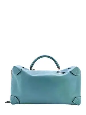 Hermès Maxibox Bag Evercolor Satchel - Blue