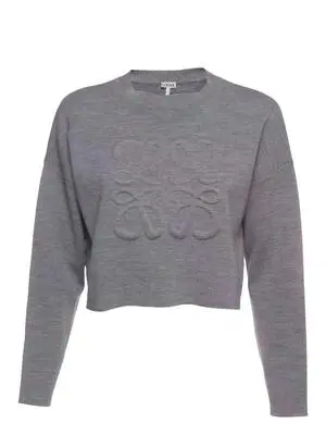 LOEWE Loewe Anagram Cropped Sweater