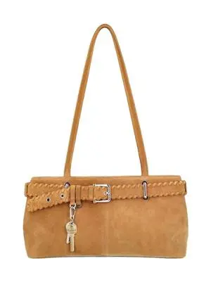 OSOI Buckle-detail Shoulder Bag - Neutrals