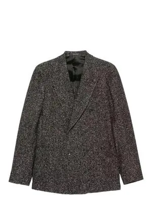 TAGLIATORE Double-breasted Tweed Jacket