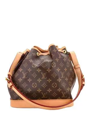LOUIS VUITTON Petit Noe Nm Handbag Monogram Canvas Bucket Bag - Brown