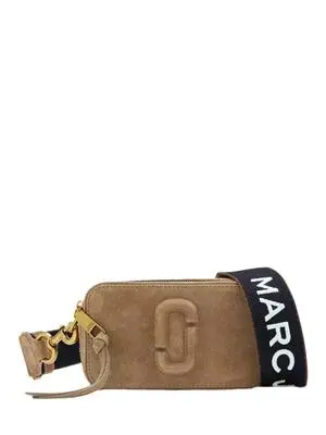 Marc Jacobs Marc Jacobs Felted Suede Snapshot Cross Body Bag Neutrals