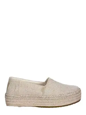 Toms Valencia Platform Espadrilles - Neutrals