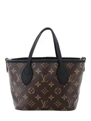 LOUIS VUITTON Neverfull Bandouliere Inside Out Monogram Canvas And Leather Bb Tote Bag - Brown