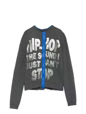 Dolce & Gabbana Zip-detail Sweatshirt - Grey