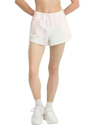 Guess Tie-dye Logo Shorts - Neutrals