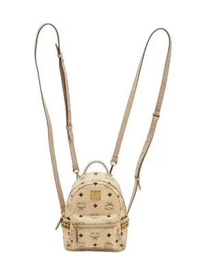 Mcm Visetos Stark Backpack - Neutrals