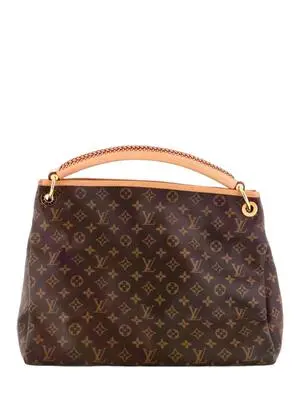 LOUIS VUITTON Artsy Handbag Monogram Canvas Mm Hobo Bag - Brown