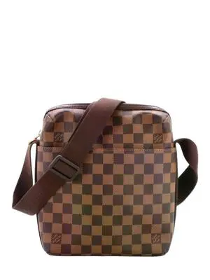 LOUIS VUITTON Trotteur Beaubourg Damier Crossbody Bag - Brown