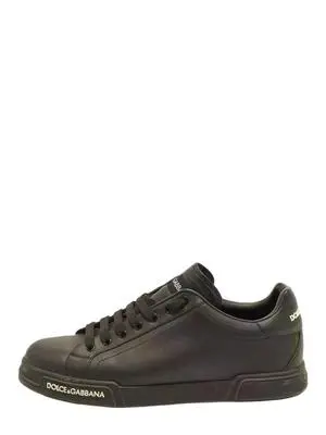 DOLCE & GABBANA Dolce & Gabbana Portofino Lace-Up Low-Top Sneakers