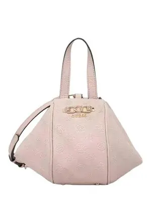 Guess Anise Logo-embossed Tote Bag - Pink