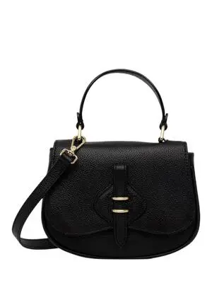 COCCINELLE Mavery Grained-leather Mini Bag - Black