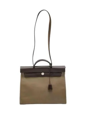 Hermès Herbag Zip Tote Bag - Brown