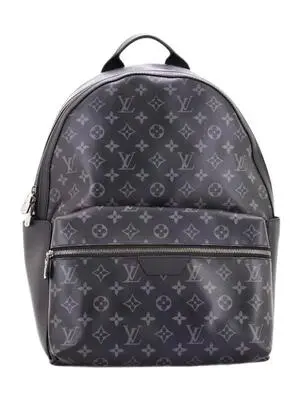 LOUIS VUITTON Discovery Monogram Eclipse Canvas Pm Backpack - Black