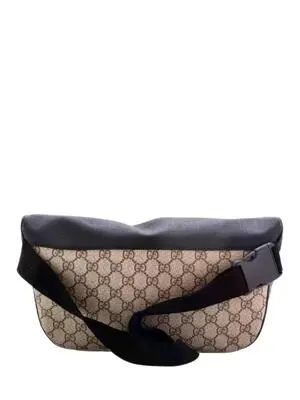 Gucci Eden Gg Coated Canvas Large Belt Bag - Brown