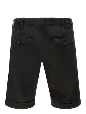 PERFECTION History Lab Welt-pocket Shorts - Black