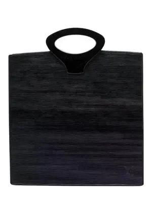LOUIS VUITTON Louis Vuitton 1998 Epi Ombre Tote Bag Black