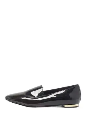 Burberry Pointed-toe Leather Loafers - Black