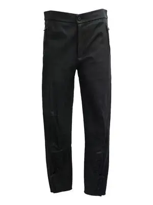 BOTTEGA VENETA Bottega Veneta Slim-Fit Leather Trousers