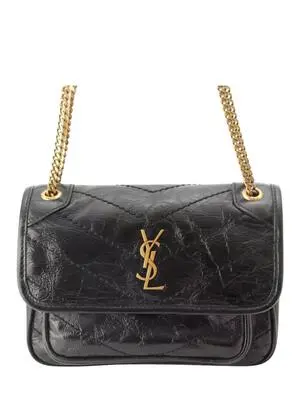Saint Laurent Niki Shoulder Bag - Black