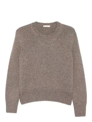 THE ROW The Row Ribbed-Knit Crew-Neck Pullover