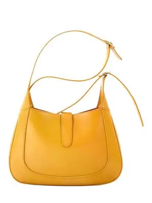 Gucci Gucci Jackie 1961 Leather Small Hobo Bag Yellow