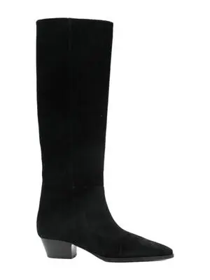 AeydĒ Knee-high Block-heeled Boots - Black