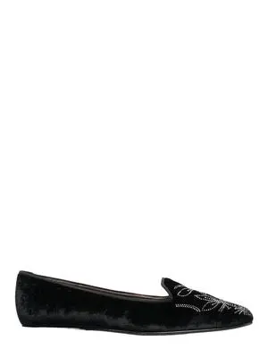 CastaÑer Round-toe Flat - Black