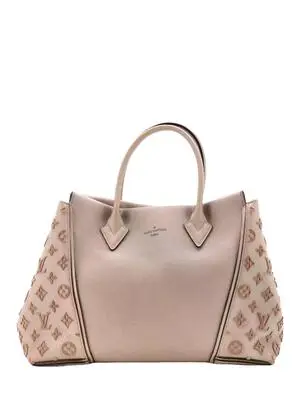 LOUIS VUITTON Veau Cachemire Calfskin Pm Tote Bag - Neutrals