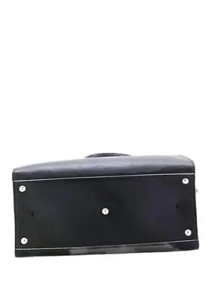 Fendi 3jours Leather Petite Satchel - Black