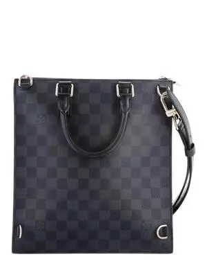 LOUIS VUITTON Limited Edition Wild Animals Damier Graphite Tote Bag - Black