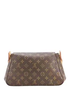 LOUIS VUITTON Monogram Canvas Looping Handbag Mini Satchel - Brown