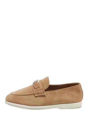 LOUIS VUITTON Estate Suede Loafers - Brown
