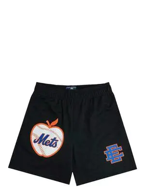 ERIC EMANUEL New York Mets Mesh Shorts - Black