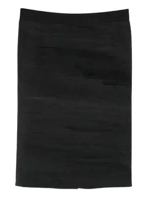 DOLCE & GABBANA Dolce & Gabbana 1990s Zip-Up Pencil Skirt