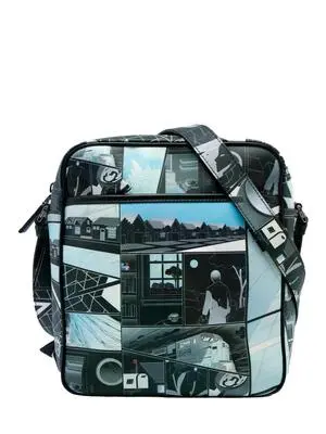 PRADA Prada Vitello Comic Print Messenger Bag