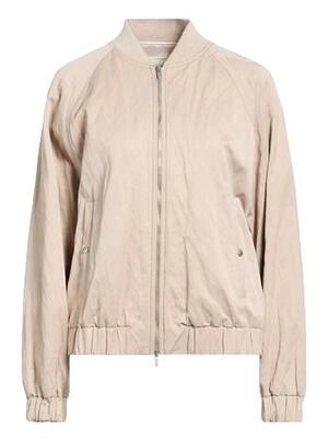 Peserico Viscose, Cotton, And Metallic Fiber Jacket - Beige