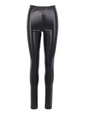 Junya Watanabe Shiny Jersey Leggings - Black