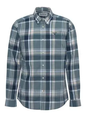 Barbour Kidd Tailored Long-sleeved Shirt - Blue