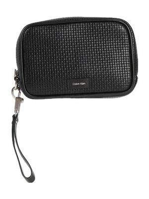 Calvin Klein Cow Leather Handbag - Black