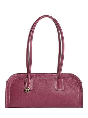 LAURA DI MAGGIO LAURA DI MAGGIO Leather Shoulder Bag Plum
